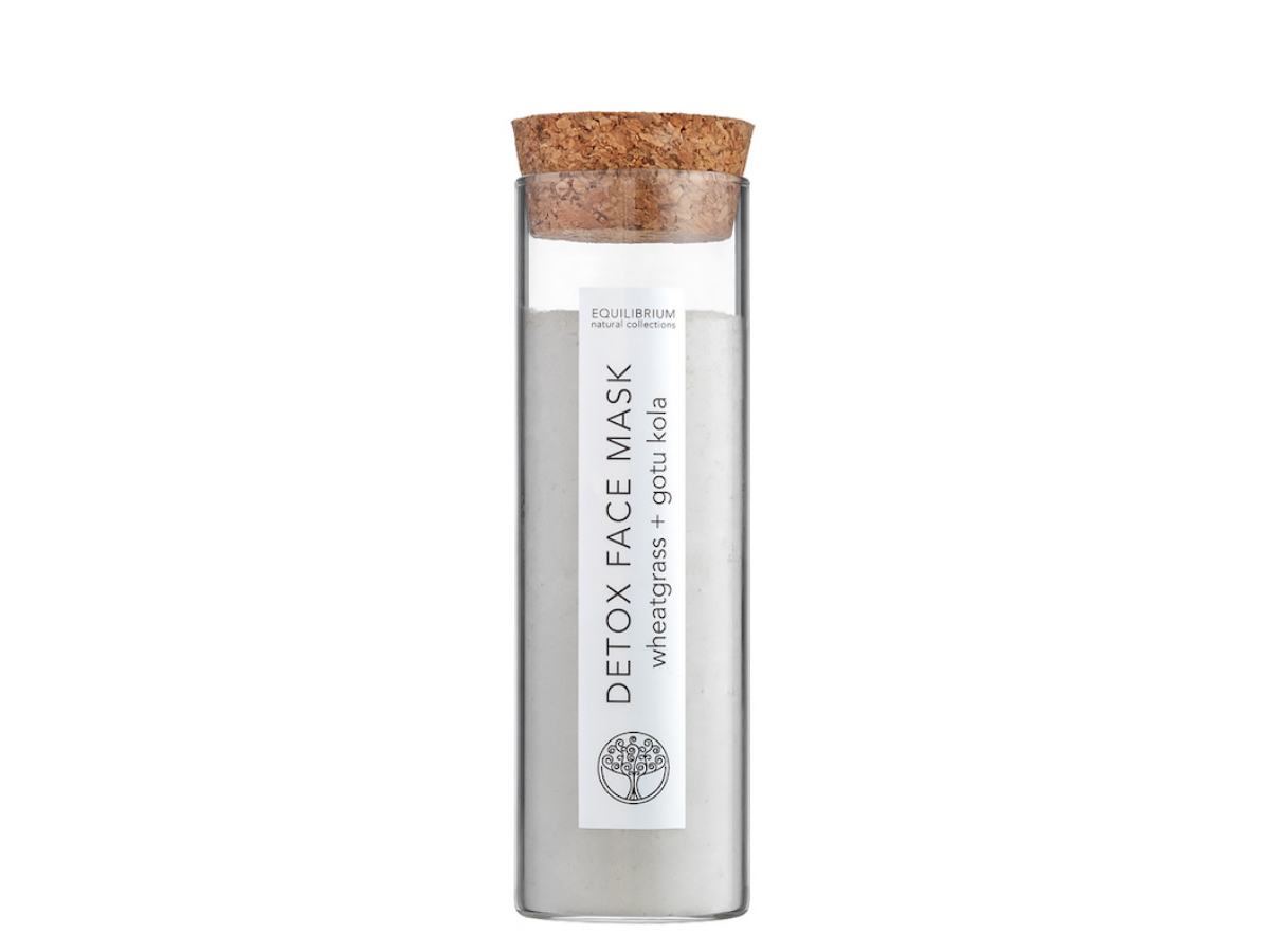 Green Clay + Wheatgrass face mask | Organic + natural | Equilibrium ...